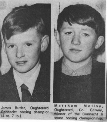 James Butler & Mattie Molloy at the Connacht Boxing Championship ...